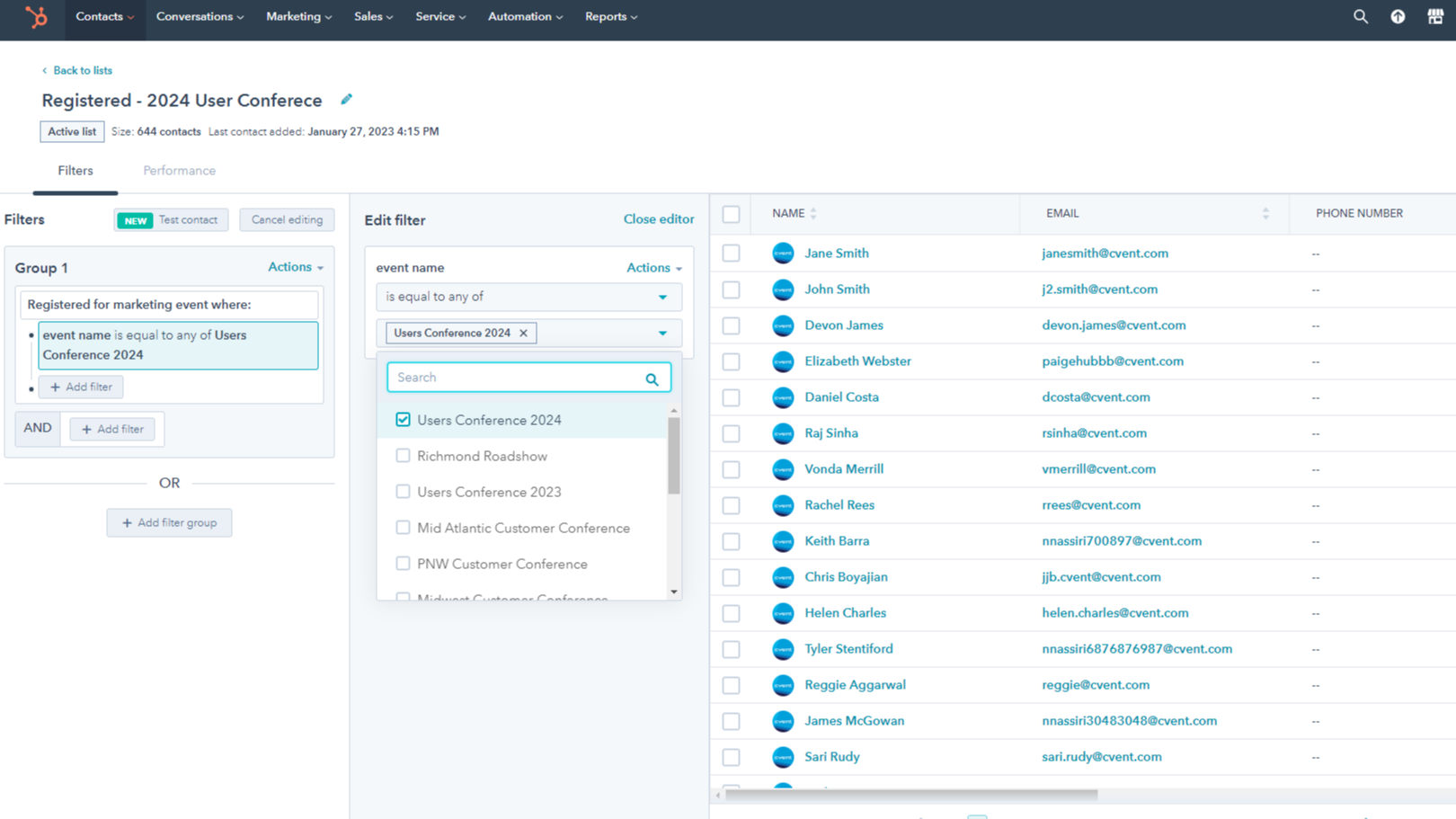 Cvent - App for HubSpot | HubSpot